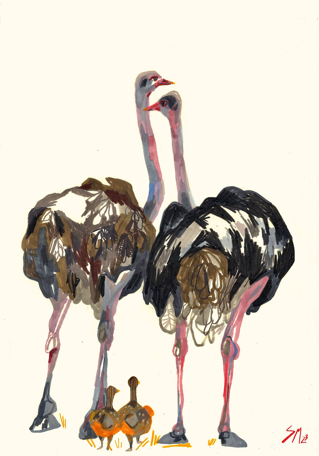 Birds and Animals – Sarah Mari Shaboyan Art Store
